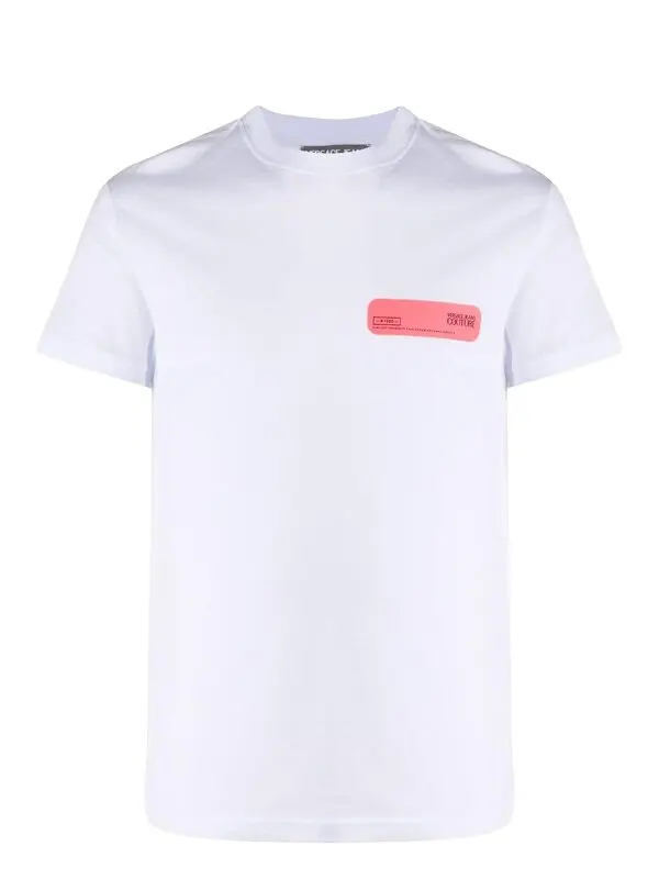 Versace Logo Print T-shirt - White