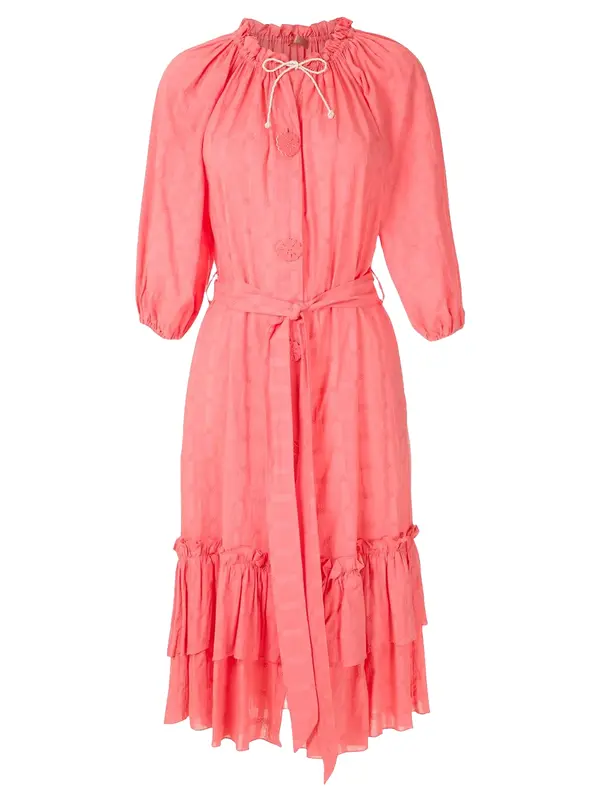 CLUBE BOSSA Valerie Midi Dress - Pink