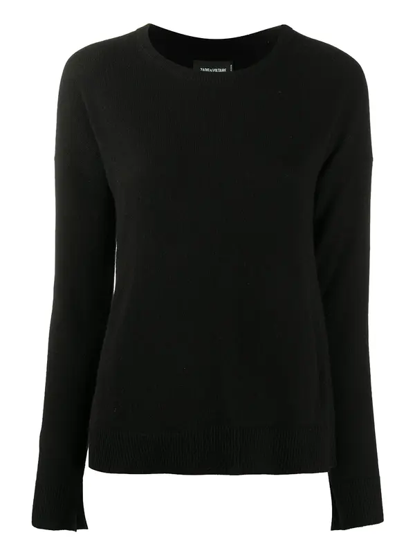 Zadig&Voltaire Star-patch Knitted Jumper - Black