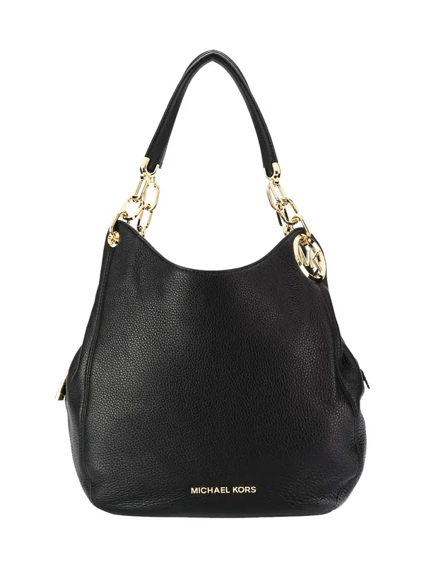 Michael Kors Large Lillie Shoulder Bag - Black