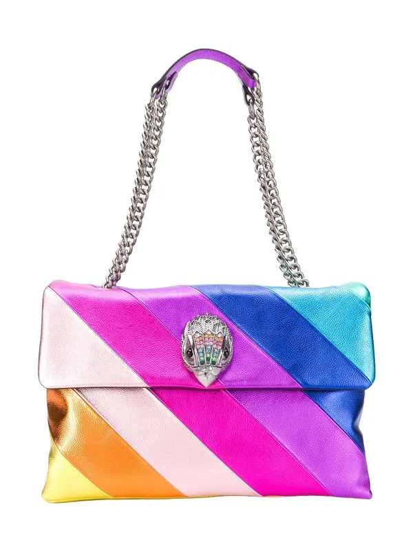 Kurt Geiger Kensington Rainbow Shoulder Bag - Pink