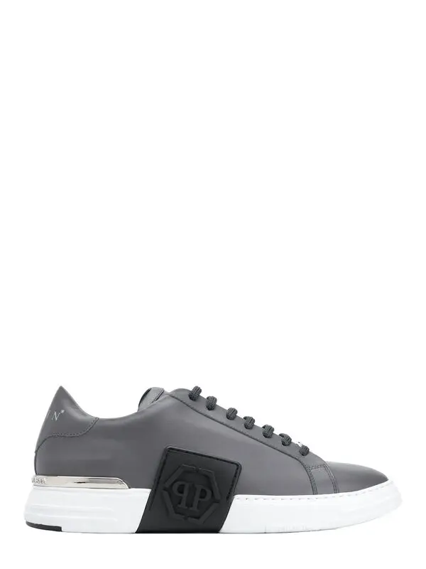 Philipp Plein Phantom Kick$ Sneakers - Grey