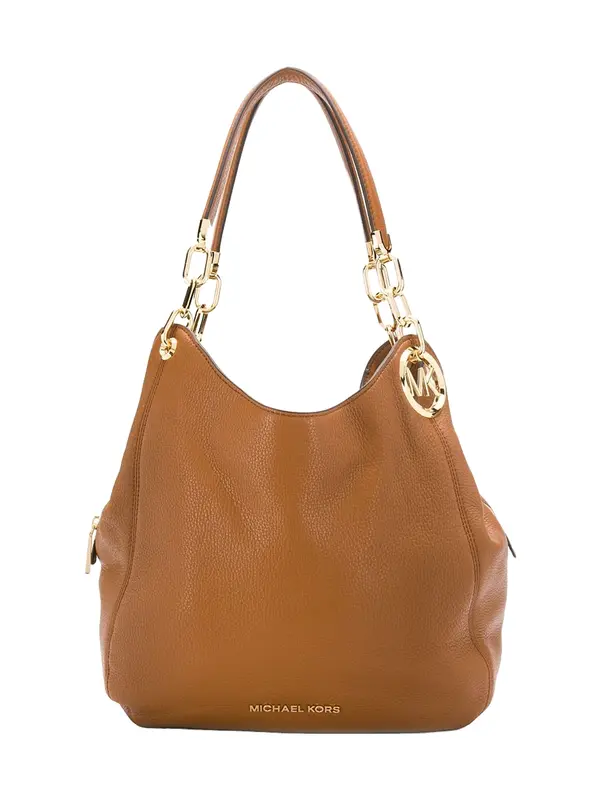 Michael Kors Large Lillie Shoulder Bag - Brown