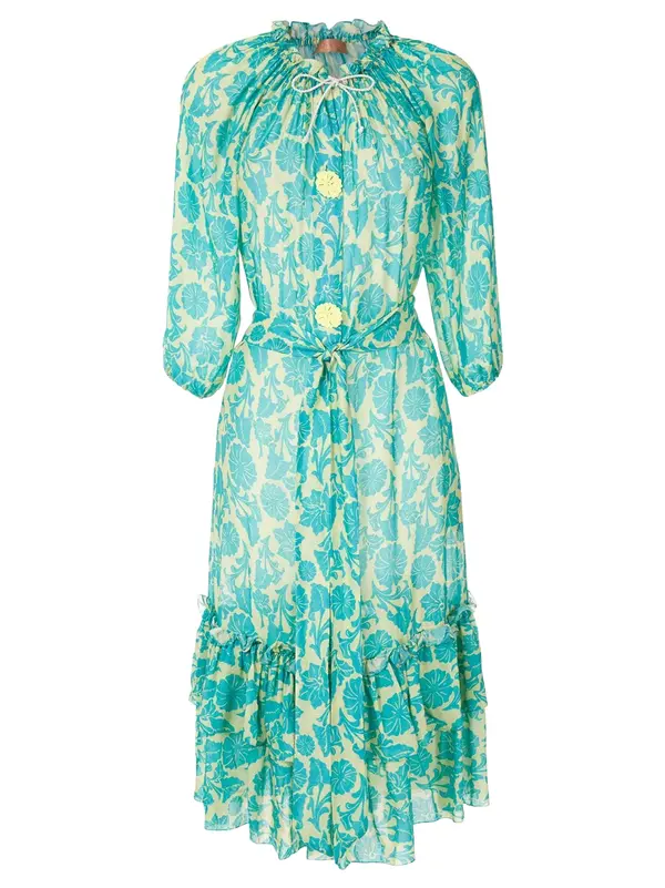 CLUBE BOSSA Valerie Midi Dress - Green