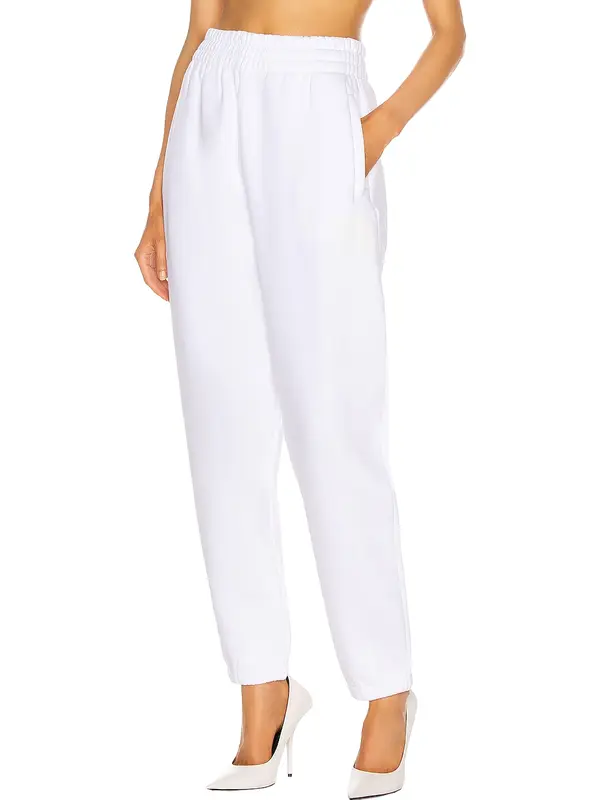 Alexander Wang Foundation Terry Classic Sweatpant - White