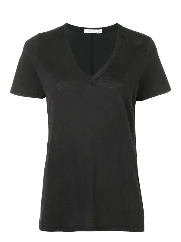 Rag & Bone V-neck T-shirt - Black