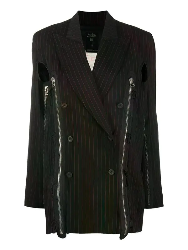 Jean Paul Gaultier 1989 Double-breasted Jacket - Black