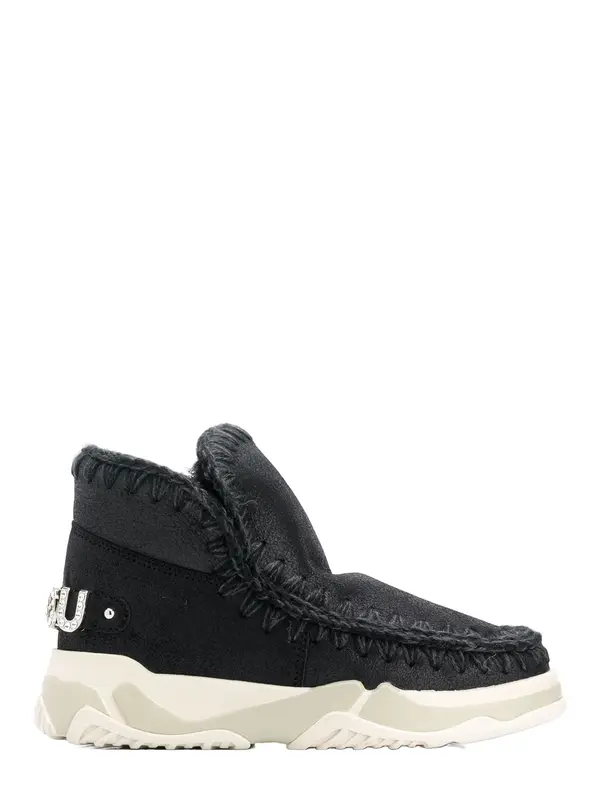 Mou Eskimo Ankle Boots - Black