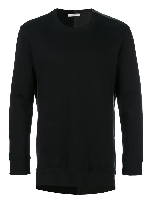 Valentino Garavani Back Print Jumper - Black