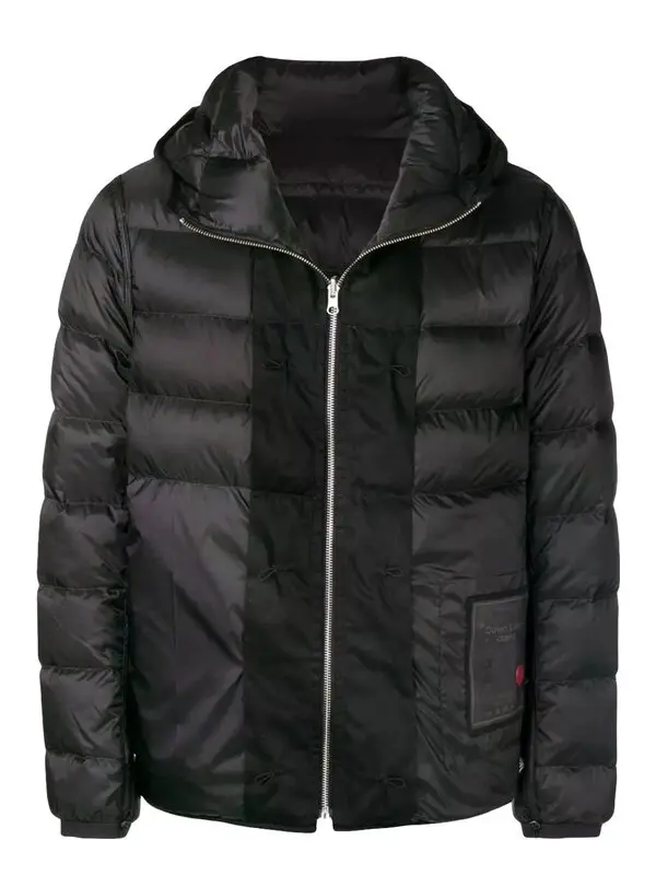 TEN C Padded Hooded Jacket - Black