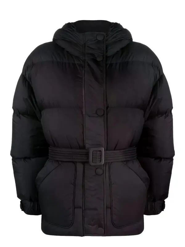 IENKI IENKI Belted Puffer Jacket - Black