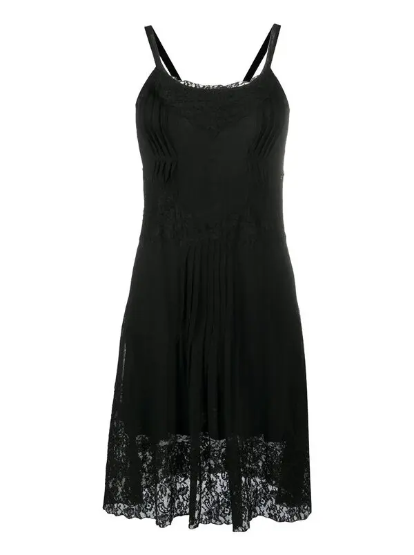 Dior 2000s Lace Dress - Black