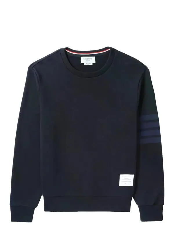 Thom Browne 4-bar Stripe Sweatshirt - Blue