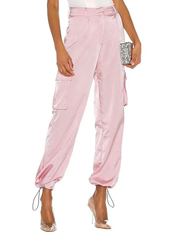 Superdown Seleste Drawstring Jogger Pant - Pink