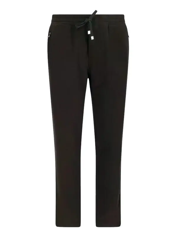Dolce & Gabbana Drawstring Track Pants - Black