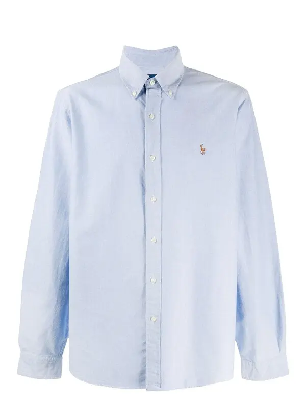Polo Ralph Lauren Button-down Cotton Shirt - Blue