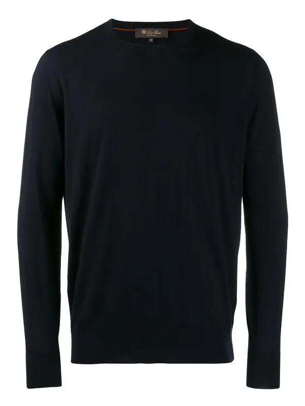 Loro Piana Crew Neck Sweater - Blue