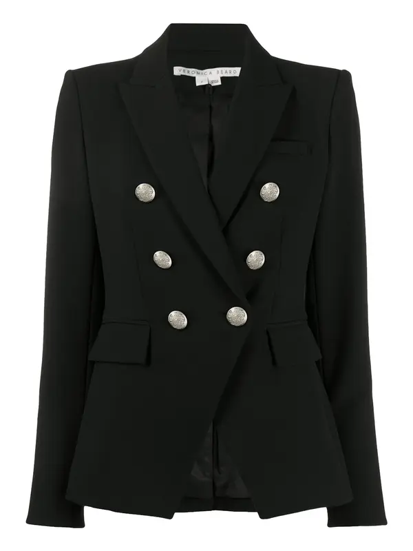 Veronica Beard Miller Dickey Blazer - Black