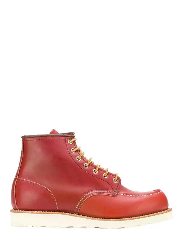 Red Wing Classic Moc Toe Boots - Red