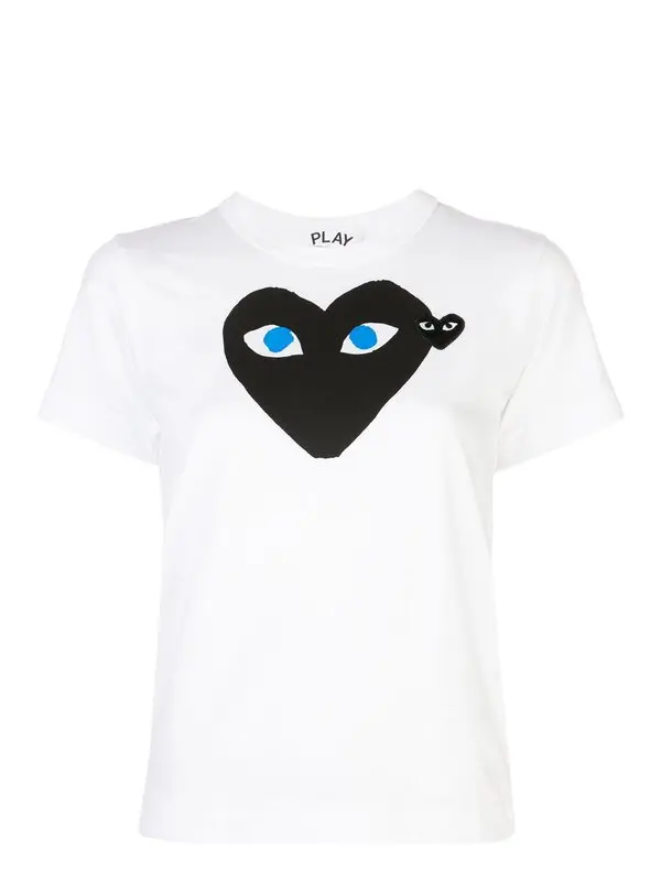 Play Comme Des Garcon Printed T-shirt - White