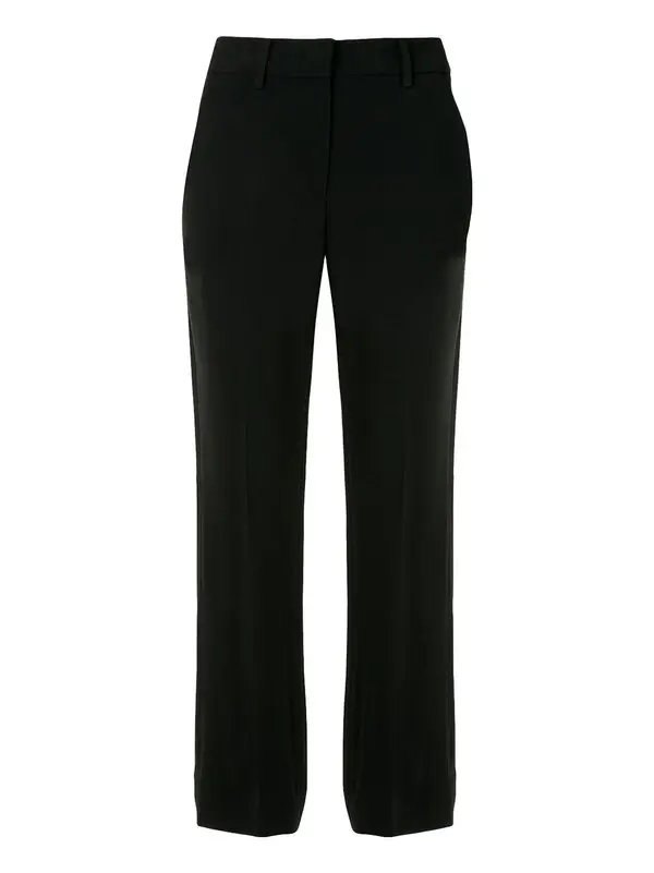 N°21 Cropped Tailored Trousers - Black