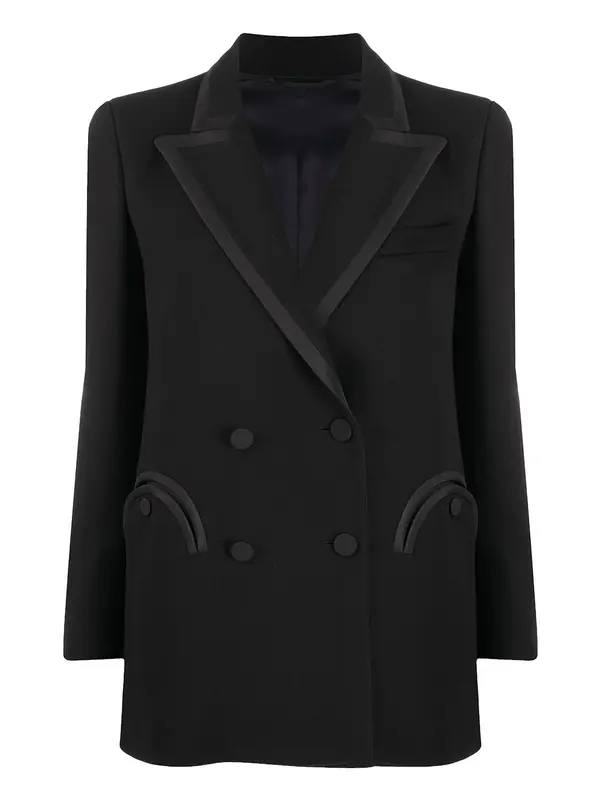 BLAZÉ MILANO Double-breasted Blazer - Black