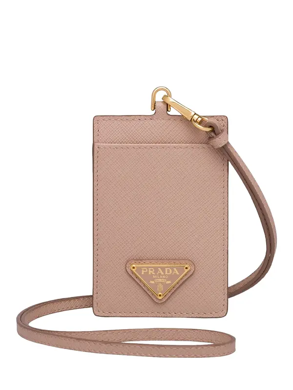 Prada Logo Plaque Mini Bag - Neutrals