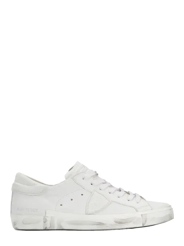 Philippe Model Prsx Distressed Sneakers - White