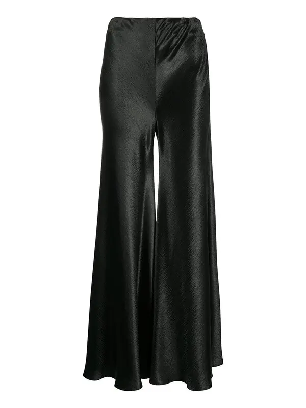 Philosophy Di Lorenzo Serafini Bell-flare Trousers - Black