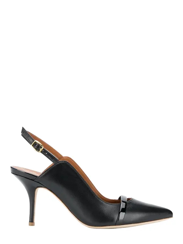MALONE SOULIERS Marion 70 Slingback Pumps - Black