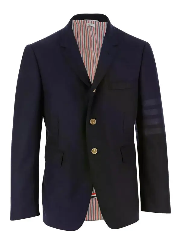 Thom Browne 4-bar Single-breasted Blazer - Blue