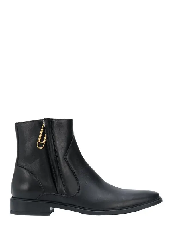Off-White Paperclip Chelsea Boots - Black