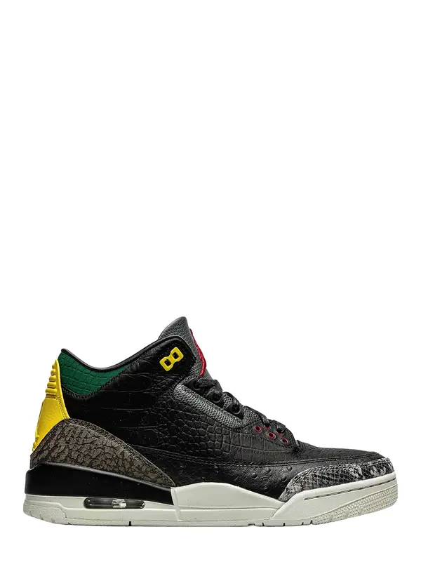 JORDAN Air 3 Se Animal Instinct 2.0 Sneakers - Black