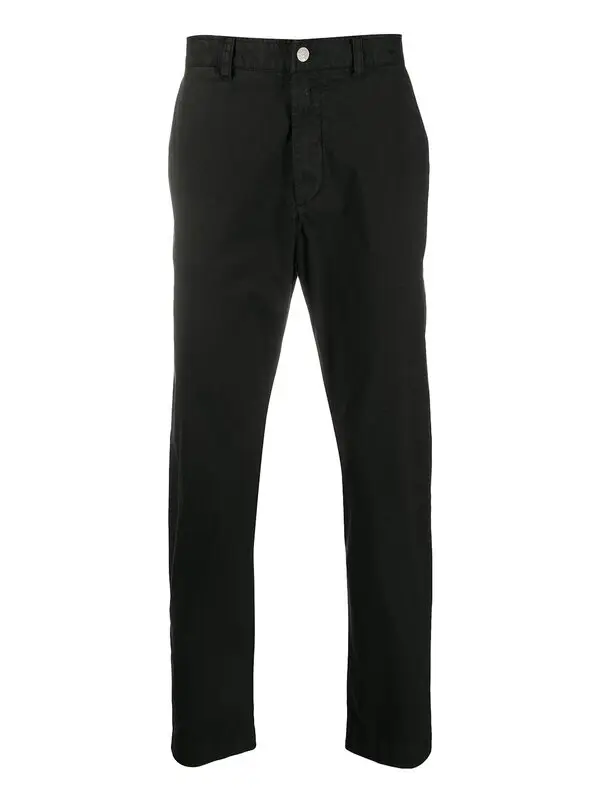 DIESEL® Cropped Slim-fit Trousers - Black