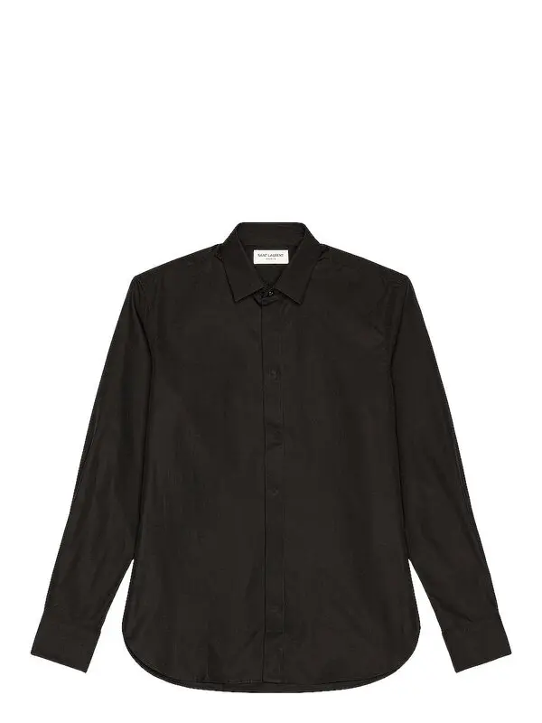 Saint Laurent Classic Yves Shirt - Black