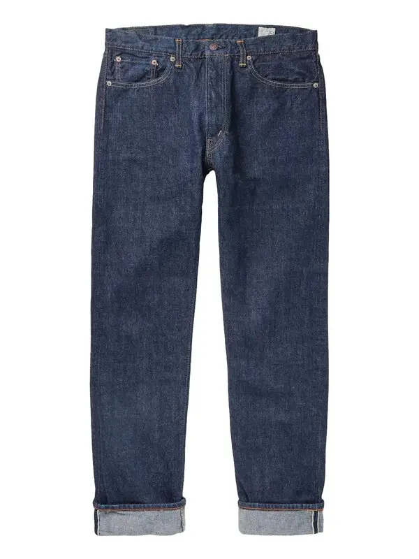 ORSLOW 107 Slim-fit Selvedge Denim Jeans - Blue