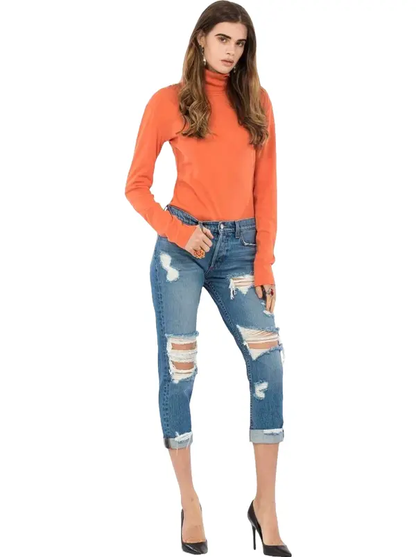 SIWY Giavanna Girlfriend Jeans - Denim