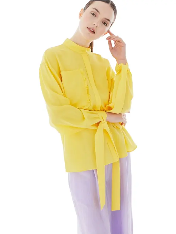 Novis The Pell Blouse - Yellow