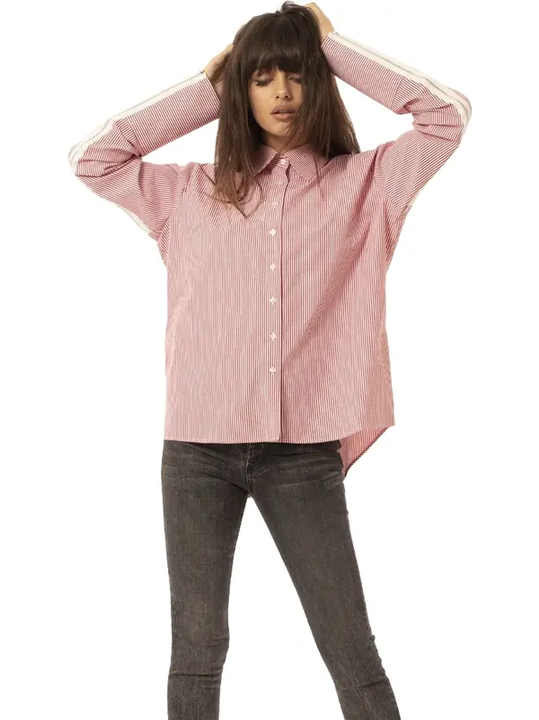 SIWY Rita Shirt With Zipper Detail - Natural