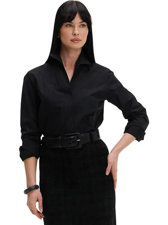 SARAH ALEXANDRA Signature Shirt - Black