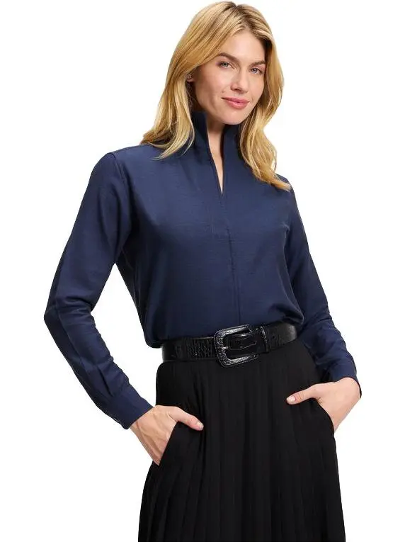 SARAH ALEXANDRA Signature Parisian Dream Shirt - Navy