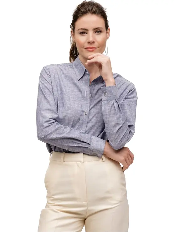 SARAH ALEXANDRA Weekend Chambray Shirt - Denim