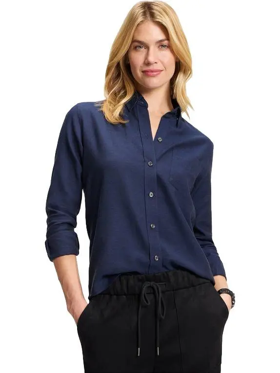 SARAH ALEXANDRA Weekend Shirt - Navy