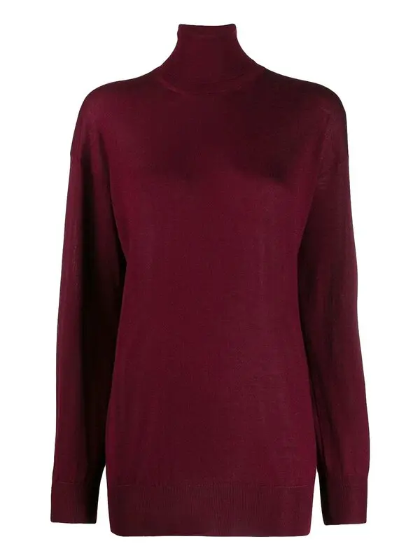 TOM FORD Cashmere Turtleneck Sweater - Red