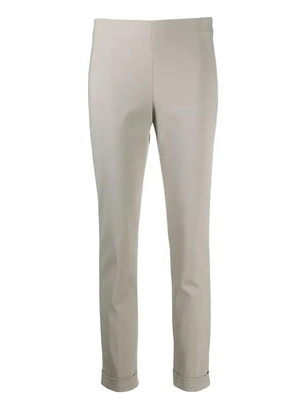 Lorena Antoniazzi Slim-fit Ankle-length Trousers - Neutrals