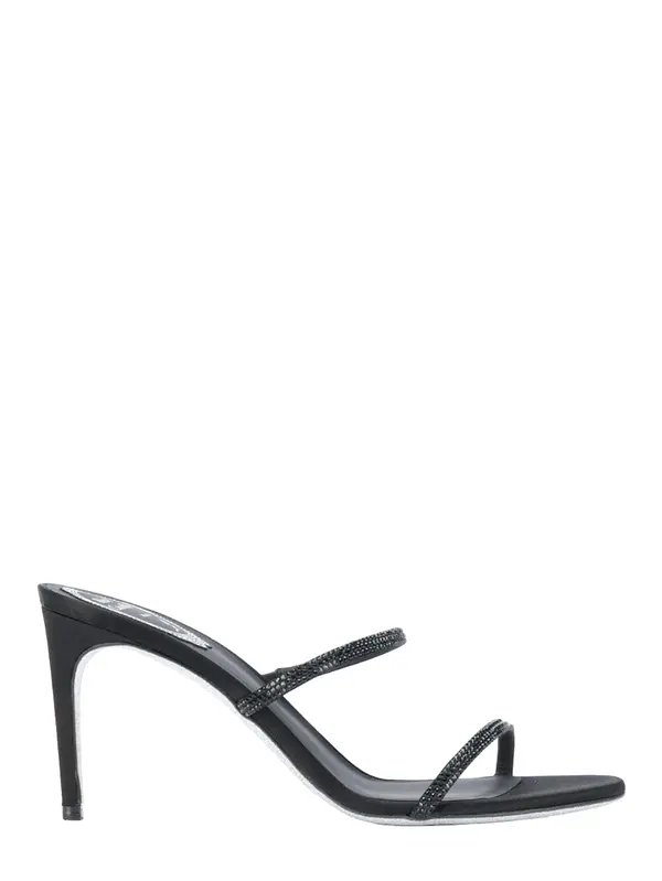 Rene Caovilla Two-strap Sandals - Black