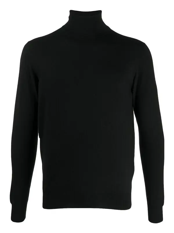 DRUMOHR Cashmere Roll-neck Jumper - Black