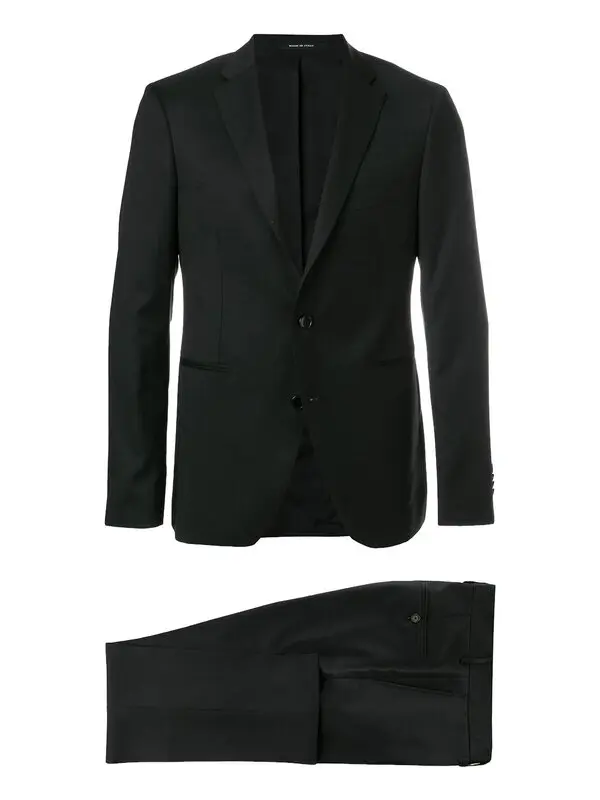 Tagliatore Two Piece Formal Suit - Black