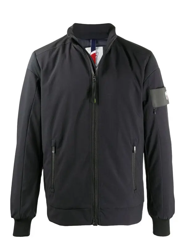 Rossignol Maxence Logo Patch Track Jacket - Black