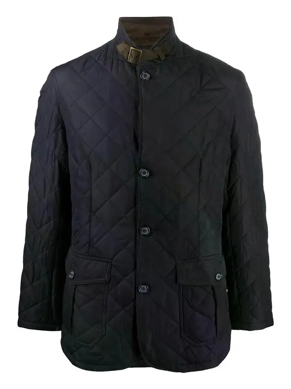 Barbour Lutz Quilted Jacket - Blue